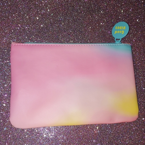 ipsy | Bags | 5 Pastel Pink Blue Ombre Makeup Cosmetics Bag Pouch Good ...